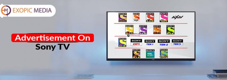 Sony TV Advertising rates India, Advertisement in Sony TV Channel